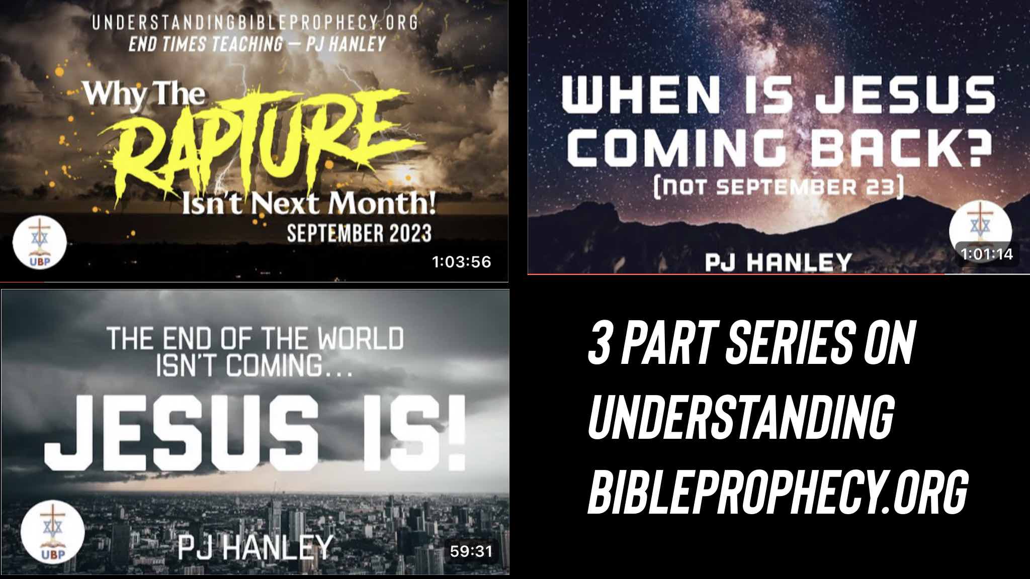 Series — Why Jesus ISN’T Coming Back September 2023 – Understanding ...